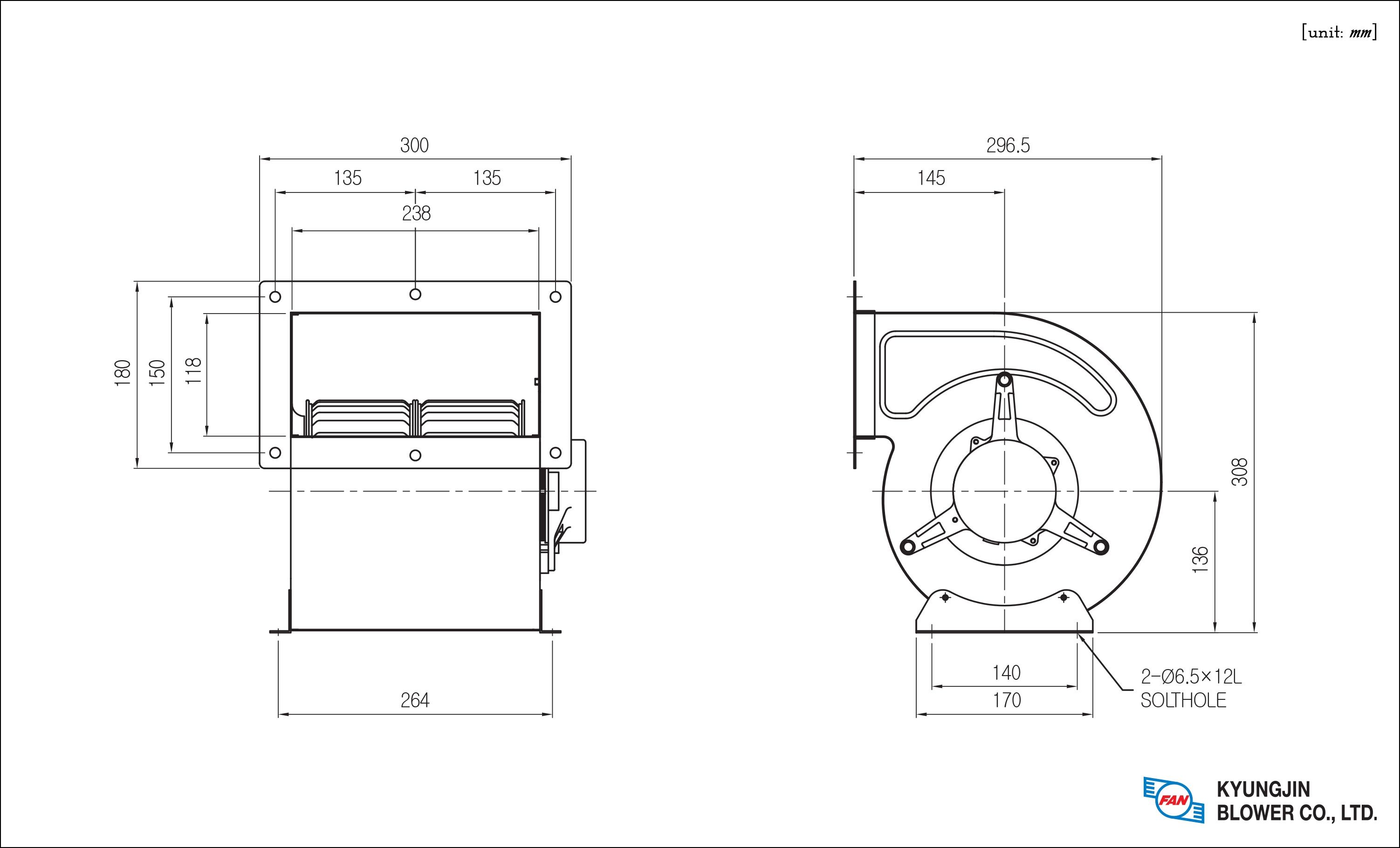 DOUBLE INLET FANS (CONSTANT TEMPERATURE AND HUMIDITY) - Kyungjin Blower